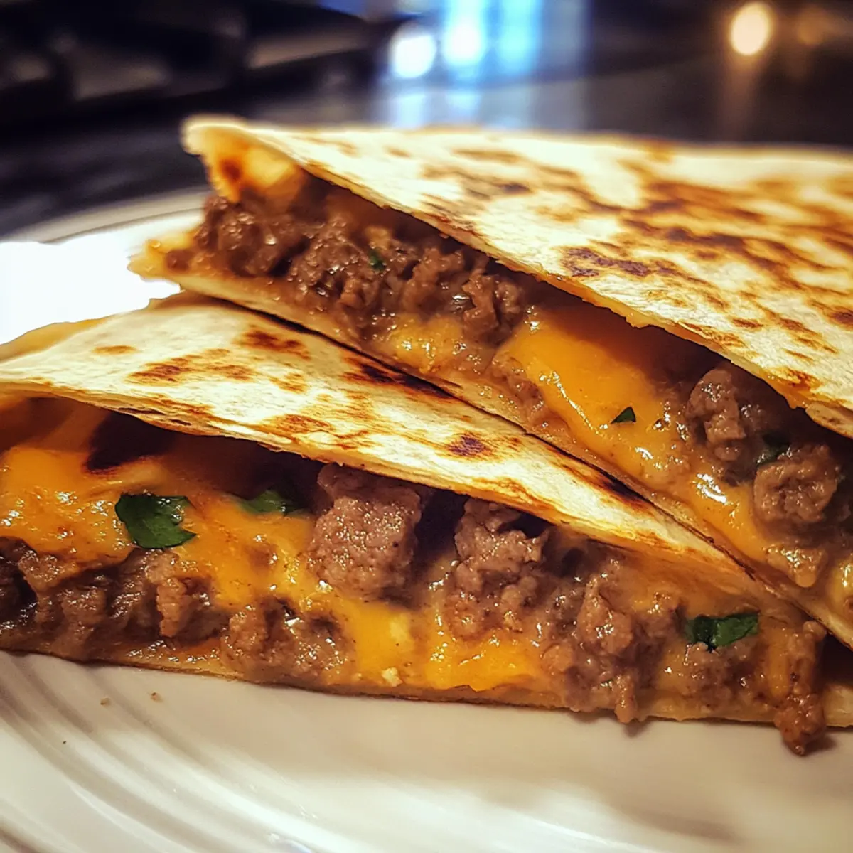 Ultimate Simple Cheesy Beef Quesadilla: Delicious Crispy Comfort